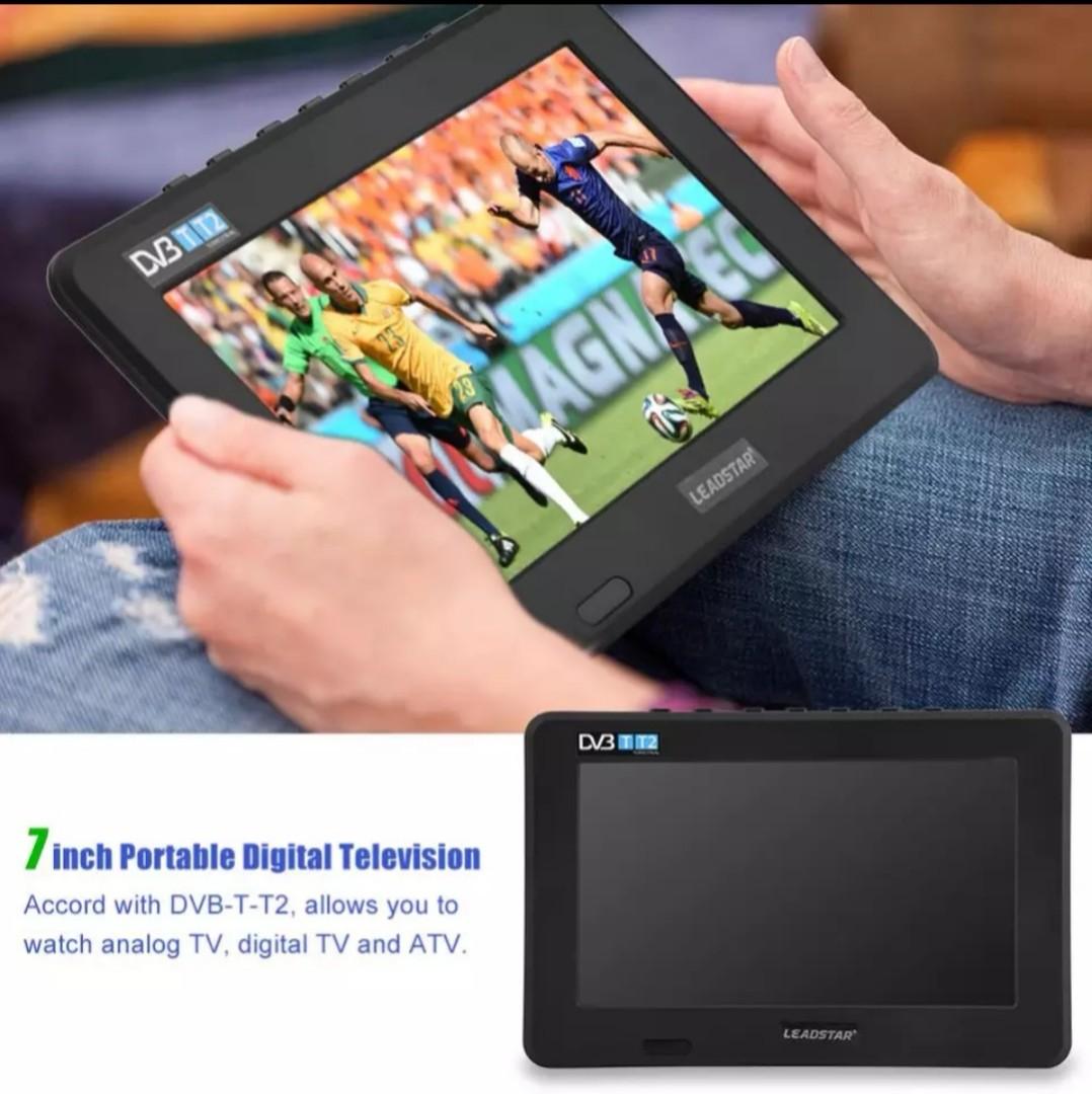 LEADSTAR D7 Potable 7inch HD 1080P Video TFT LED Screen Mini TV Car ...