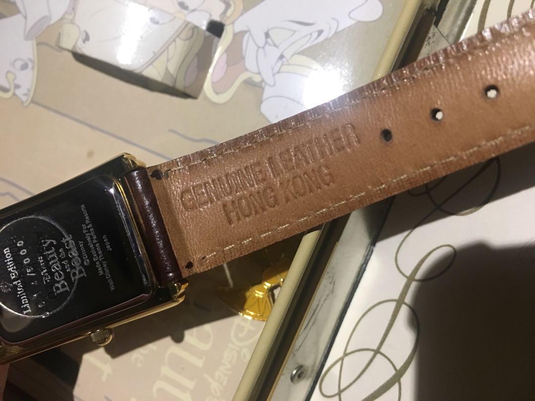 Limited Edition Disney Beauty and the Beast Watch Set, Women's Fashion ...