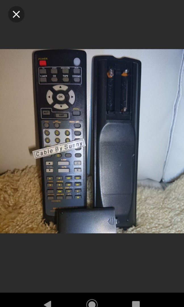 Marantz AVR remote control, Audio, Soundbars, Speakers & Amplifiers on ...