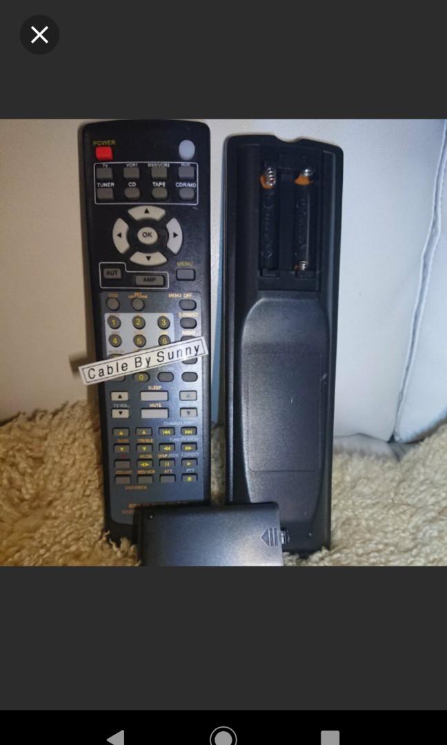 Marantz AVR remote control, Audio, Soundbars, Speakers & Amplifiers on ...