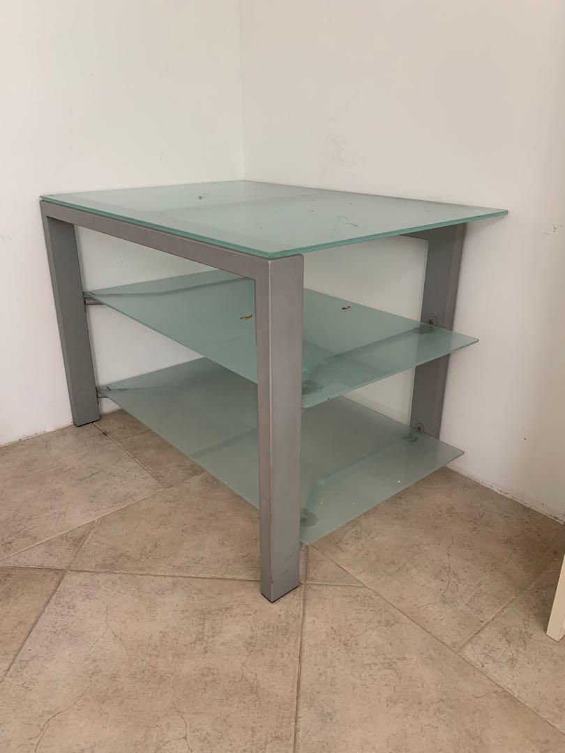 Metal TV stand table, Furniture & Home Living, Furniture, Tables & Sets ...