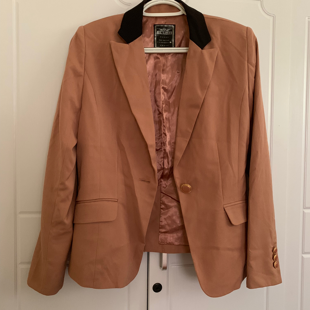 OLD ROSE BLAZER FOR WOMEN, Women's Fashion, Coats, Jackets and ...