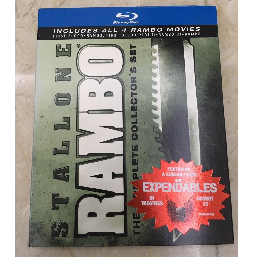 Rambo: The Complete Collector's Set (First Blood / Rambo: First Blood ...
