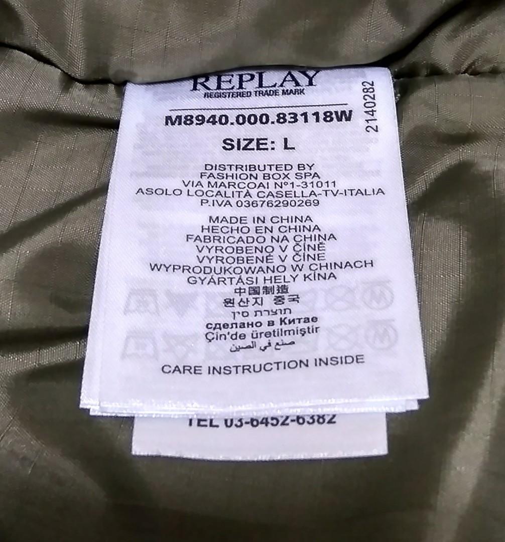 Replay bomber jacket, Men's Fashion, Coats, Jackets and Outerwear on ...