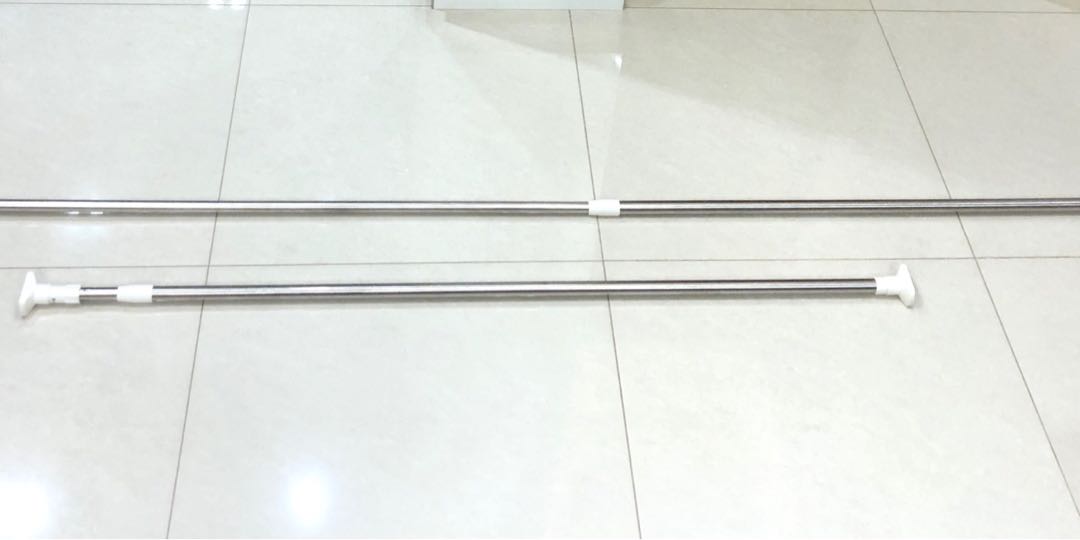 Retractable Shower Rods (heavy duty, brand new), Furniture & Home ...
