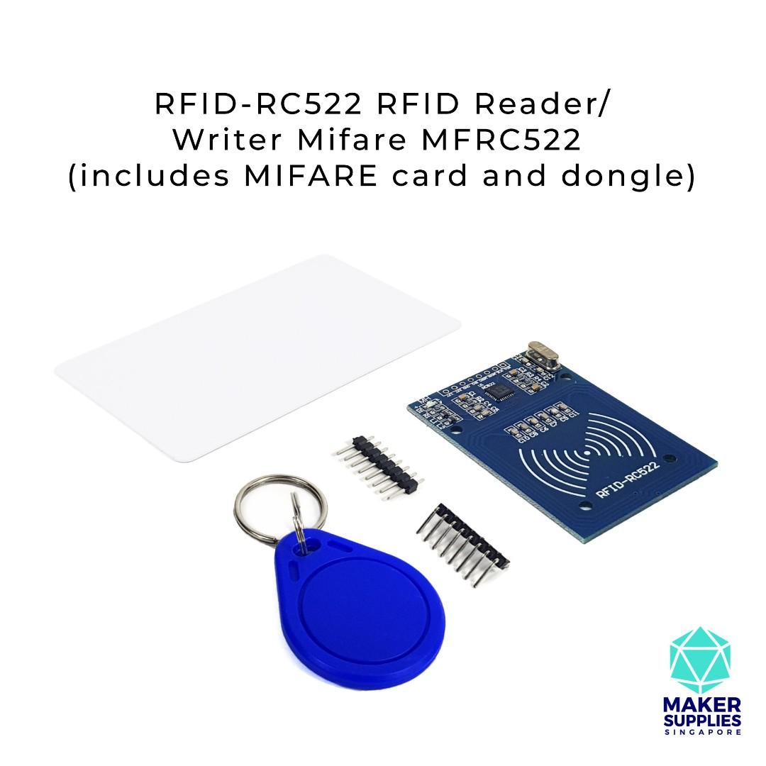 RFID-RC522 RFID Reader/Writer Mifare MFRC522 (includes MIFARE Card and Dongle), Computers & Tech ...