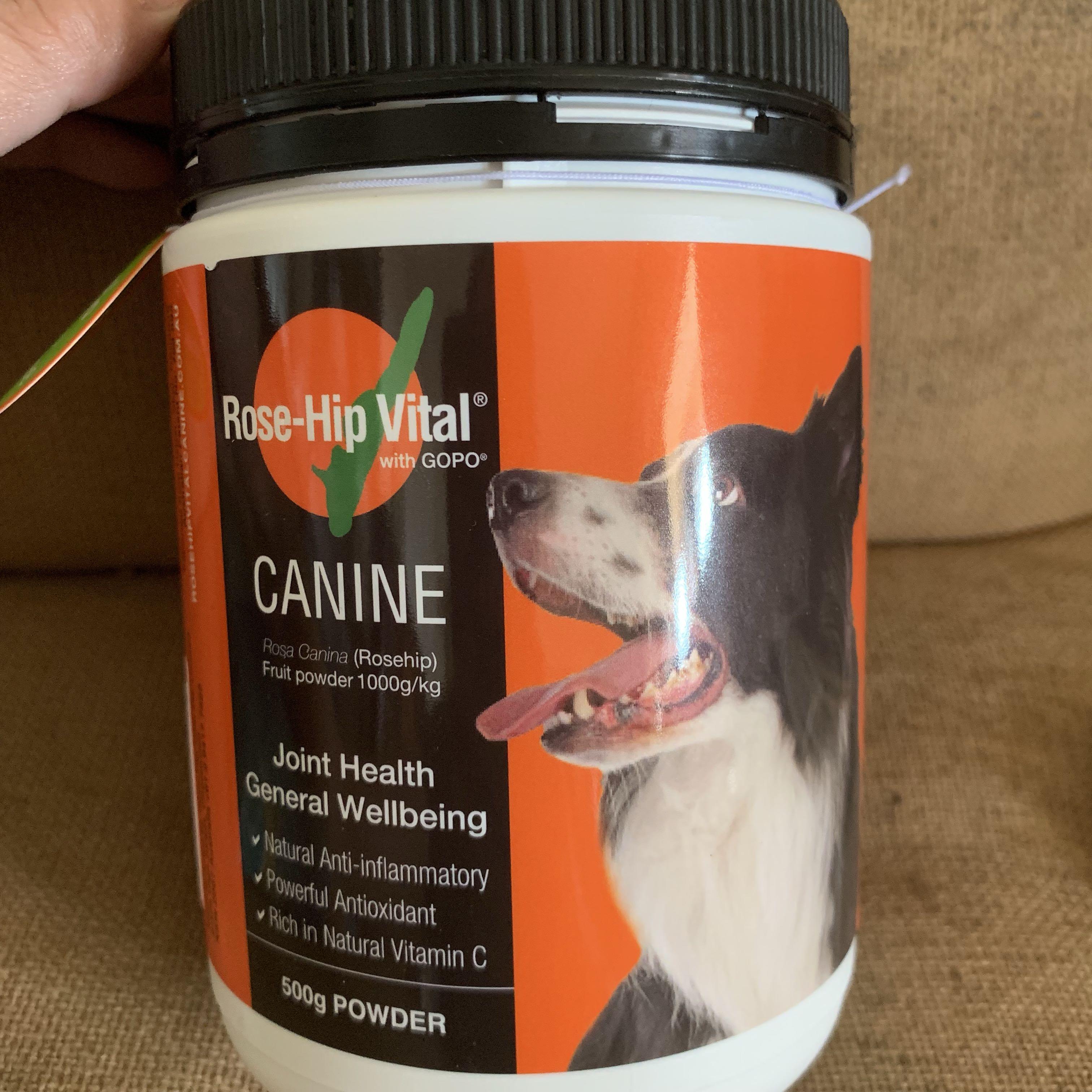 Rose-Hip Vital Joint Health Canine Supplement 500gm, Pet Supplies, Pet ...