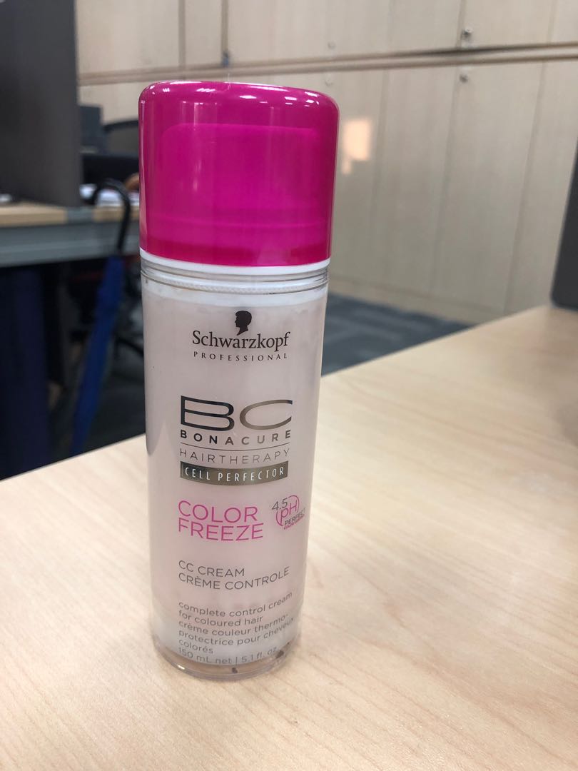 Schwarzkopf - colour freeze-hair therapy, Beauty & Personal Care, Hair ...
