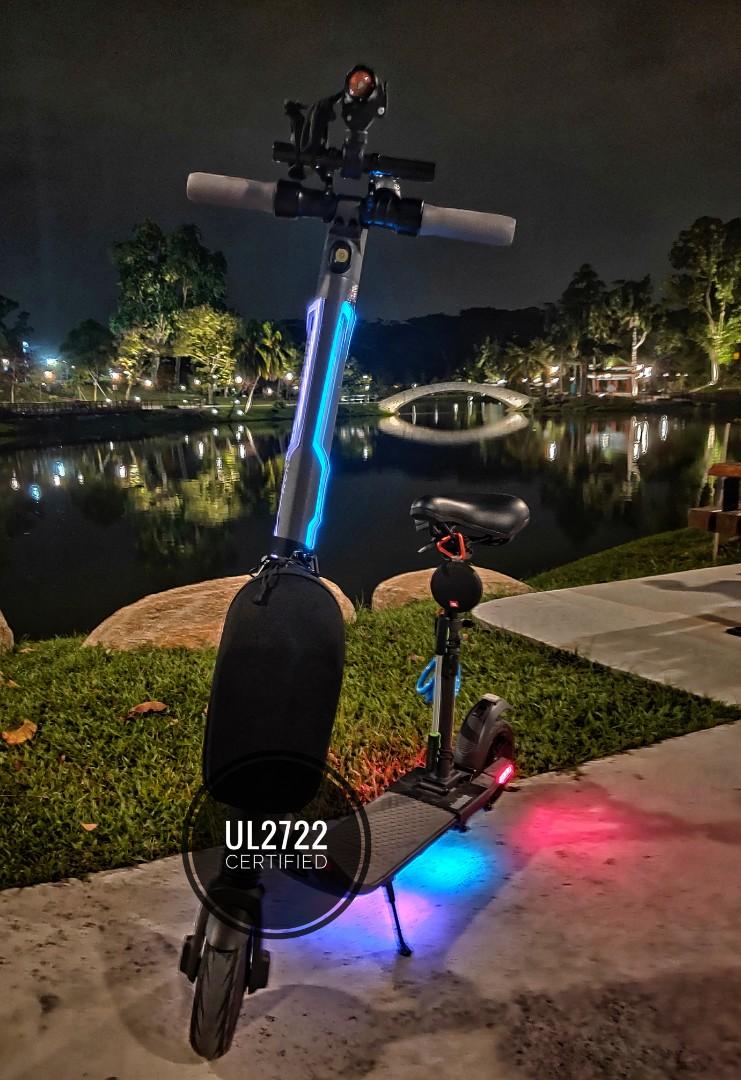 Segway Ninebot ES2 + Adjustable Seat, Sports Equipment, PMDs, E ...