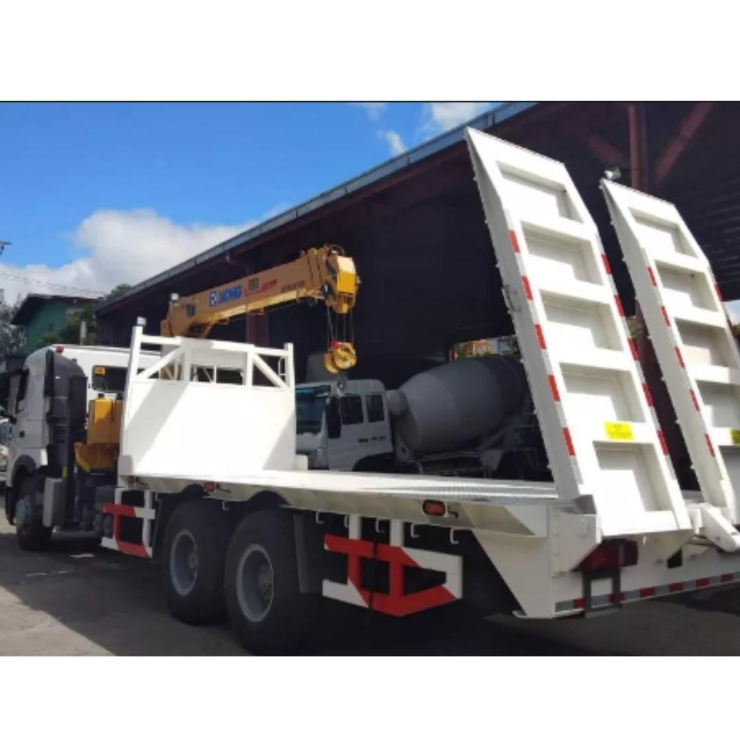 Self Loading Truck 10wheeler Howo with 6tons winch(No BOOM) Brand New ...