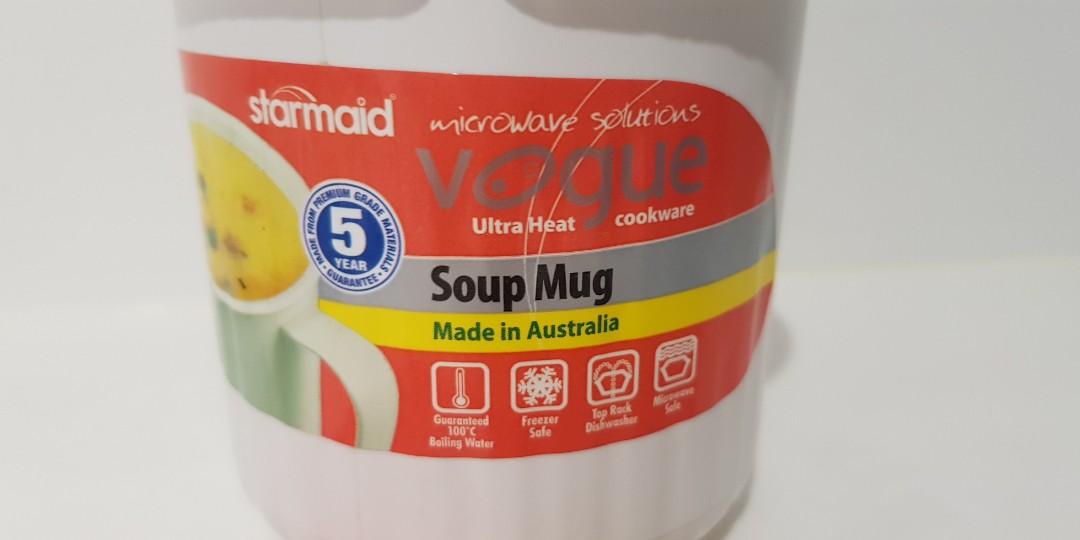 Starmaid Australian microwavable soup mug home, TV & Home Appliances ...
