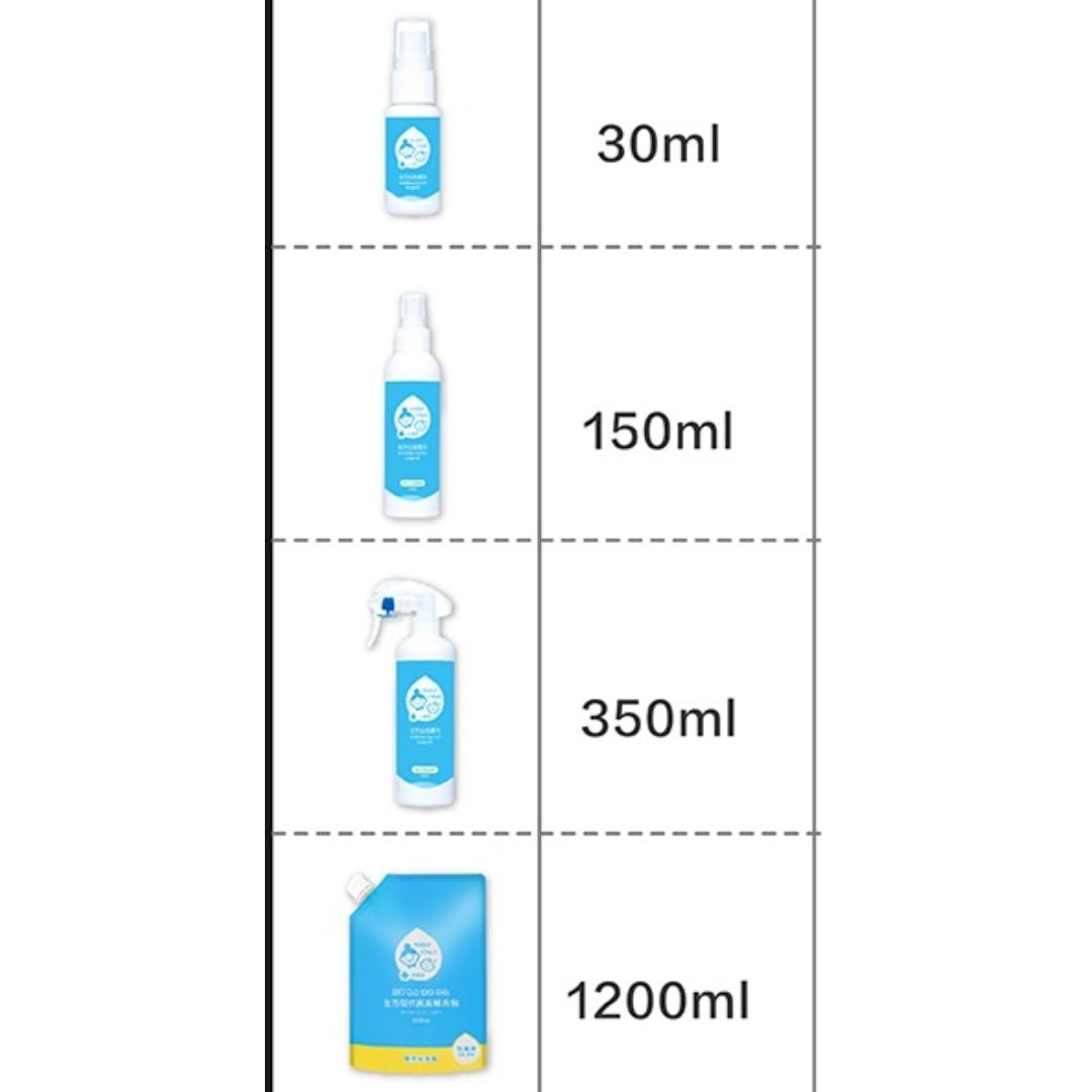 taiwan waterclean hfmd prevention sanitizer non alcohol sanitizer ...