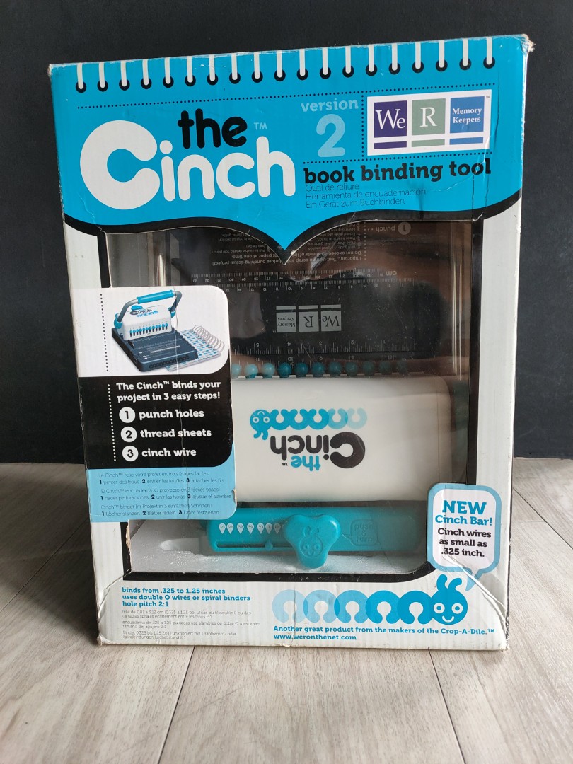 The Cinch book binding tool, Hobbies & Toys, Stationery & Craft, Craft ...