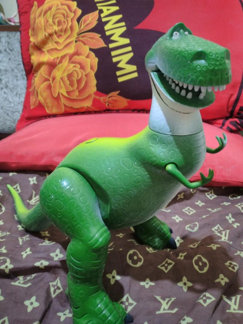 Toy Story Disney Store Rex Movie size talking toy, Hobbies & Toys, Toys ...