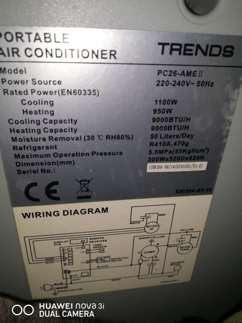 Trend Portable Aircon, TV & Home Appliances, Air Conditioners & Heating ...