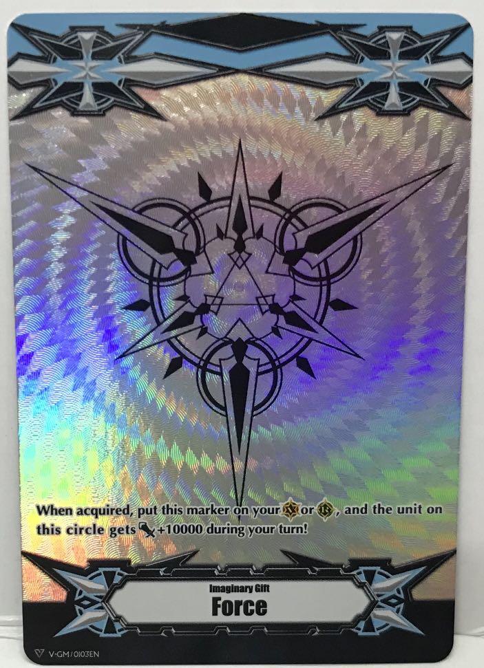 Vanguard Card - Imaginary Gift Force I (V-GM2/0103EN), Hobbies & Toys, Toys & Games on Carousell