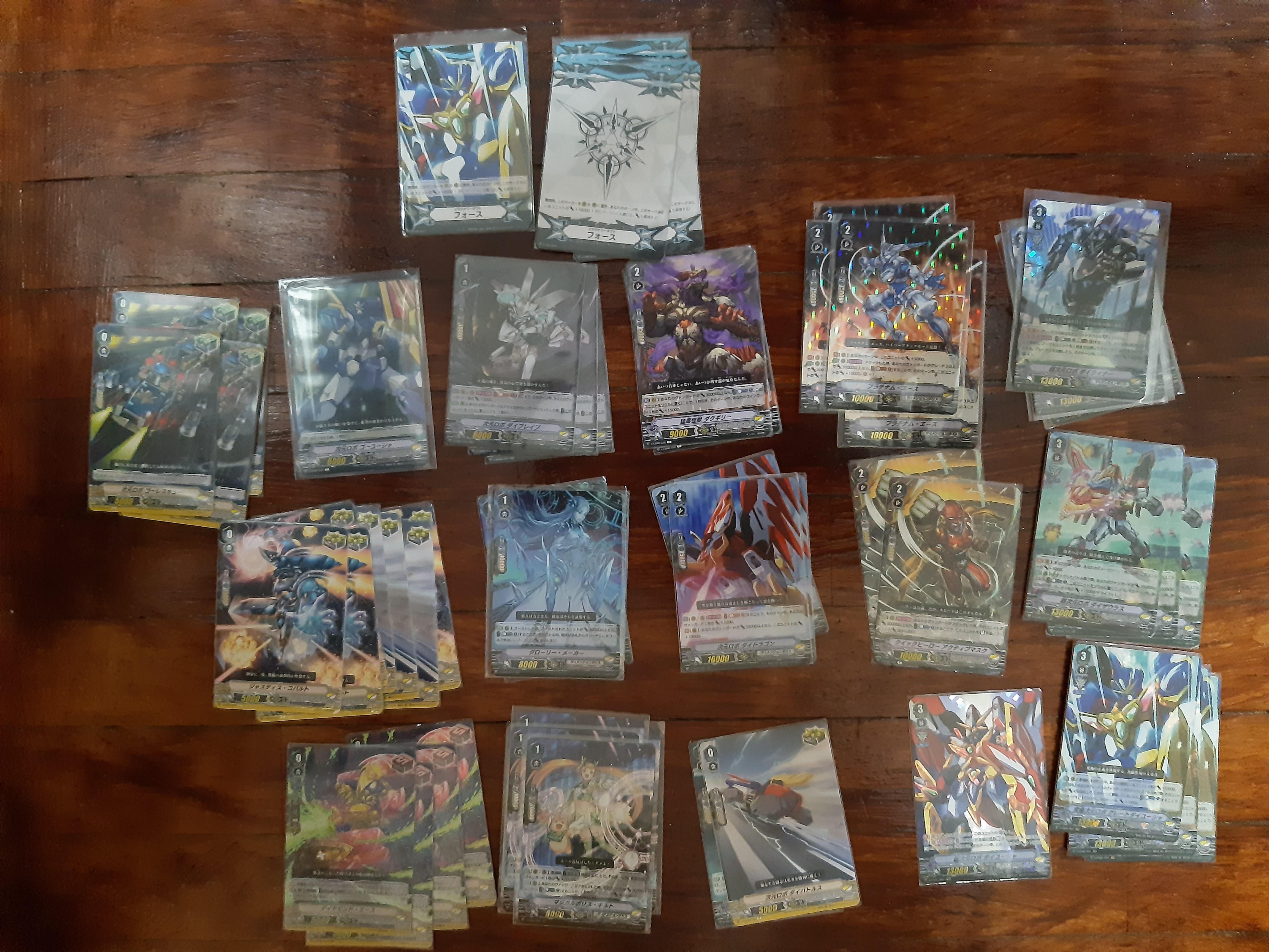 Vanguard Dimension Police V Series Deck Foil Set Hobbies Toys