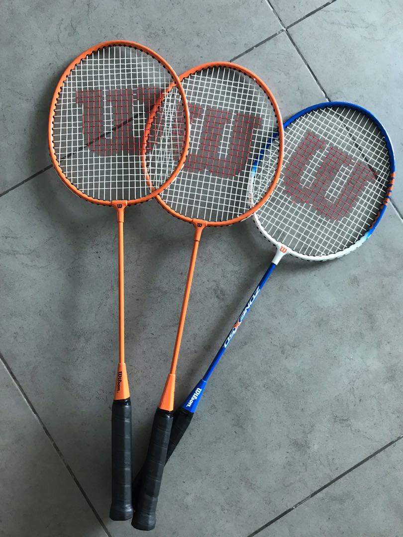 Wilson Badminton Rackets, Sports Equipment, Sports & Games, Racket ...