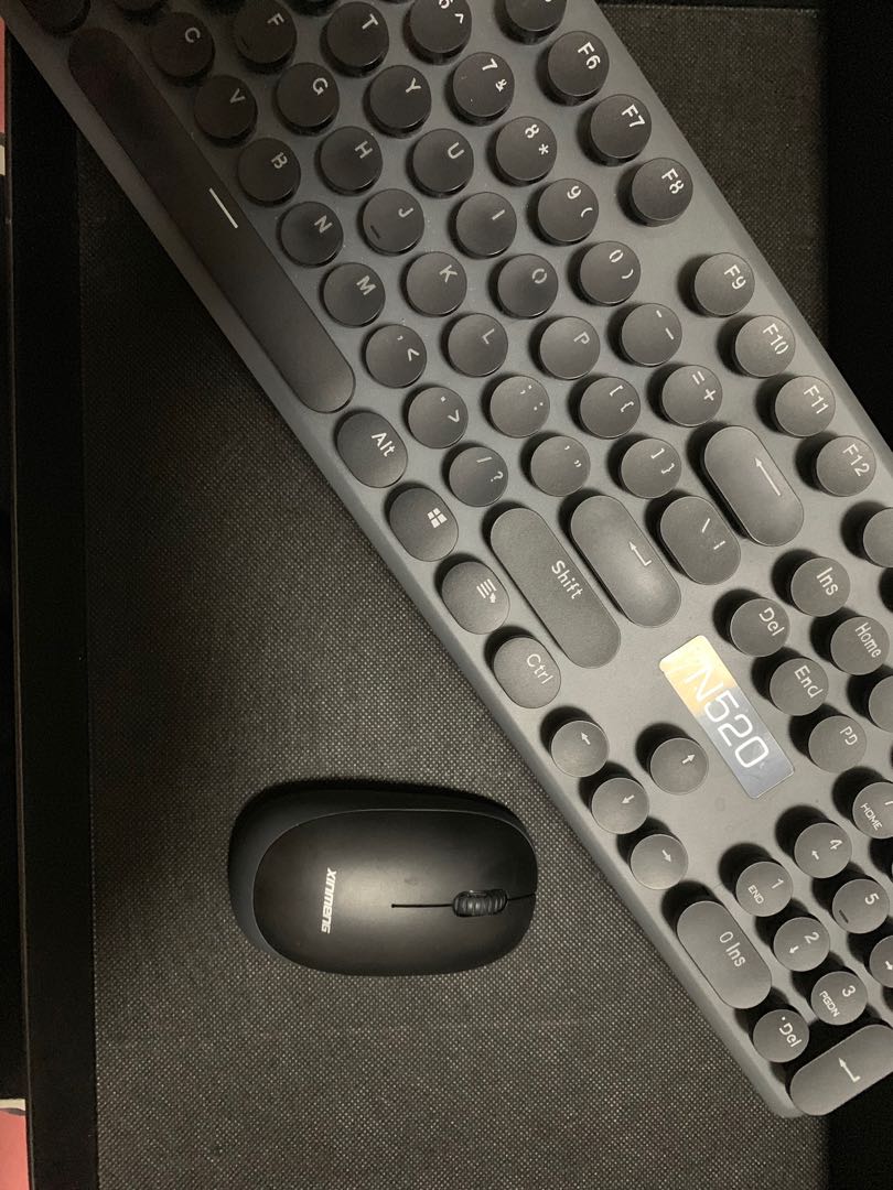 Wireless typewriter keyboard & mouse, Computers & Tech, Parts ...