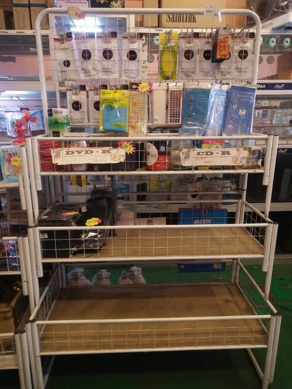 3 LAYER OFFER BIN WITH DISPLAY RACK, Furniture & Home Living, Furniture ...