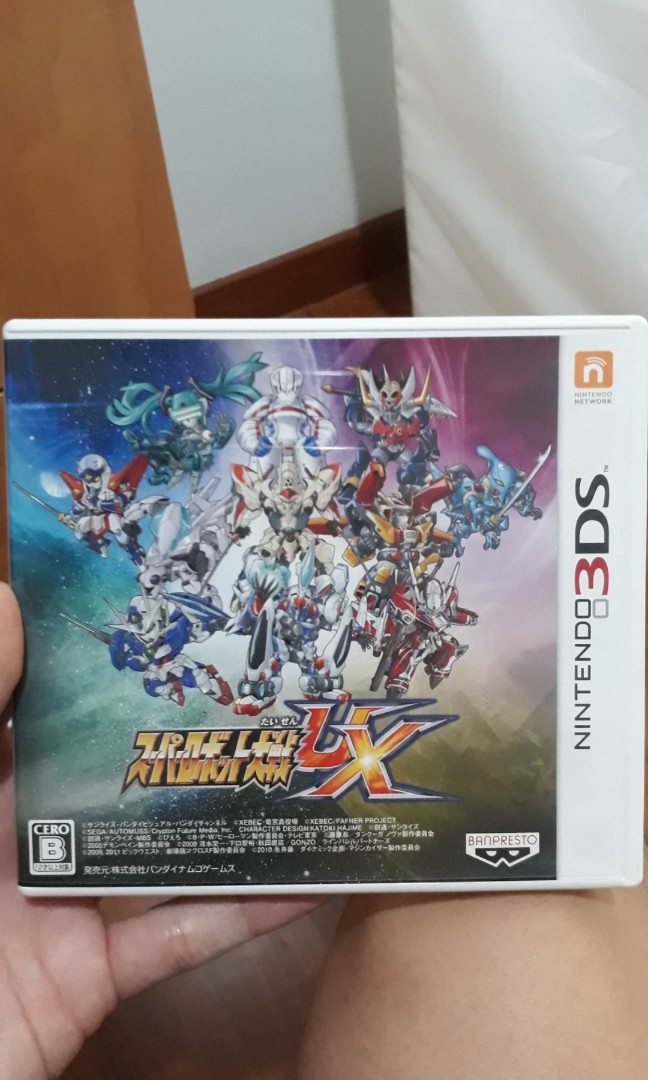 [3DS Games] Super Robot Wars UX スーパーロボット大戦UX, Hobbies & Toys, Toys & Games on Carousell