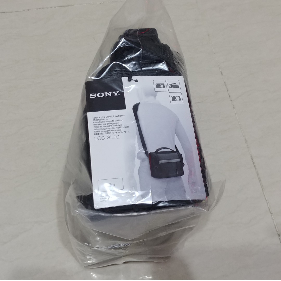 全新未拆 Sony LCS-SL10 (α專用外影袋), 音響器材, 可攜式音響設備 - Carousell