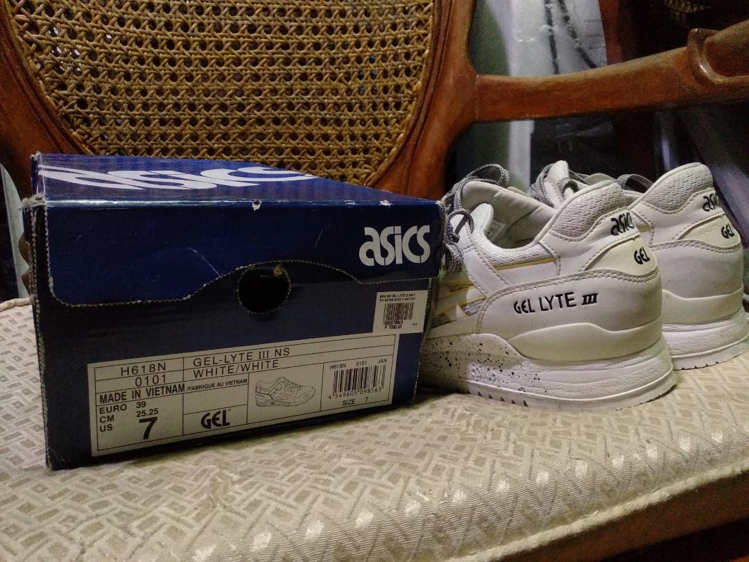 Asics Gel Lyte 3 'No Sew' Bone/Cream colorway, Men's Fashion, Footwear ...