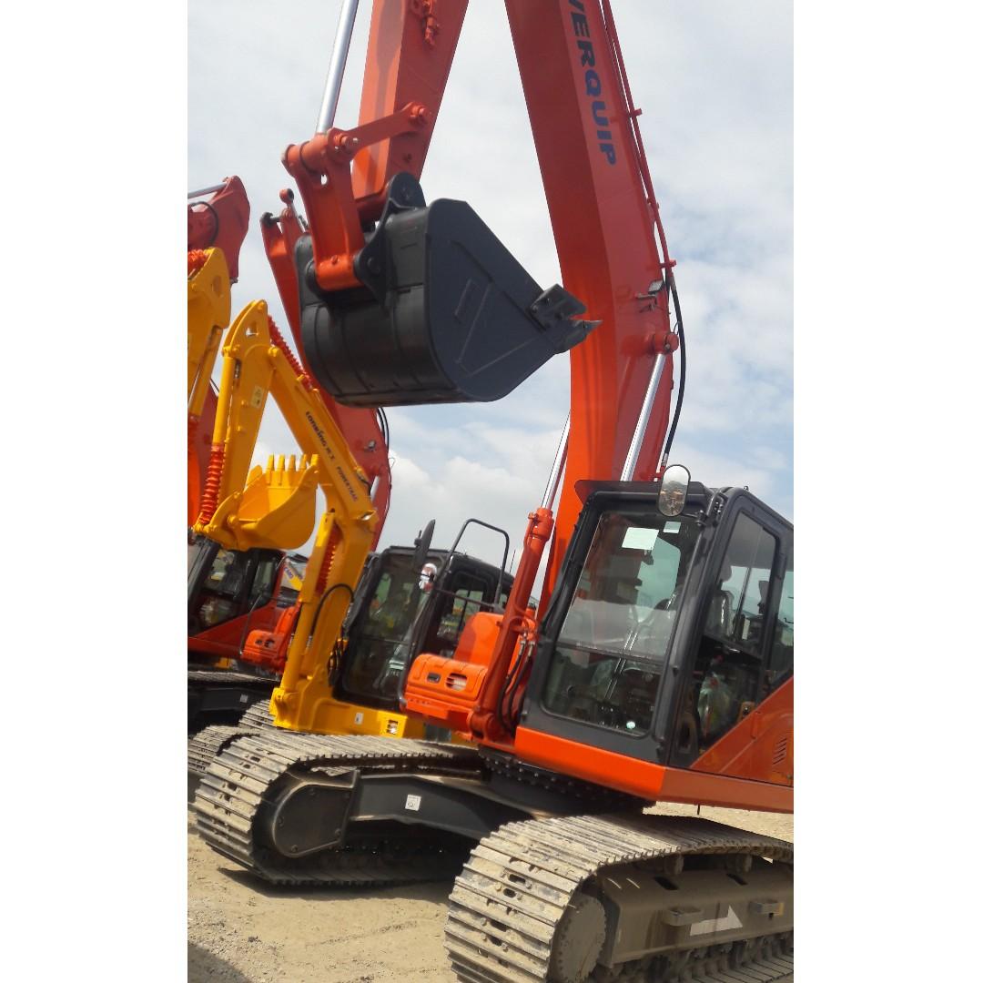 Backhoe Excavator 1cubic bucket capacity Brand new Isuzu Engine ...