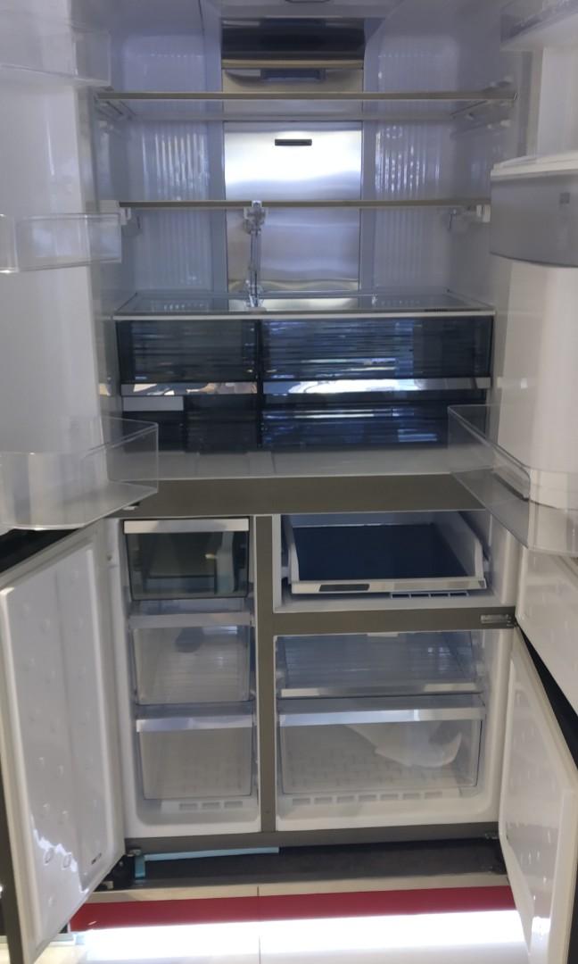 Brand New Sharp 5-Door Inverter ref!, TV & Home Appliances, Kitchen ...