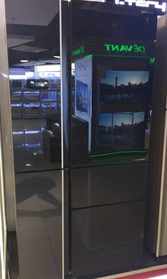 Brand New Sharp 5-Door Inverter ref!, TV & Home Appliances, Kitchen ...