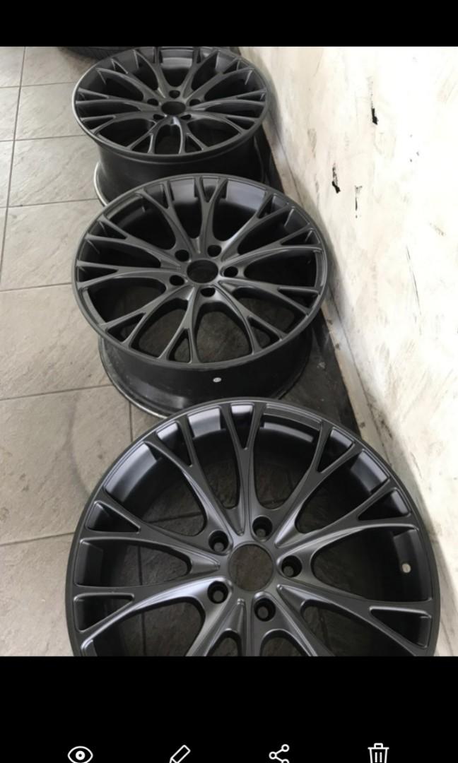 Cheap Advanti black pearl 18 inch Rim + tyre, Car Accessories, Tyres ...