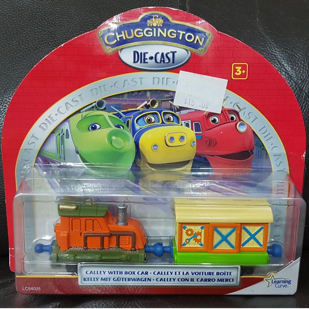Chuggington Die Cast Train - Calley with Box Car, Hobbies & Toys, Toys ...