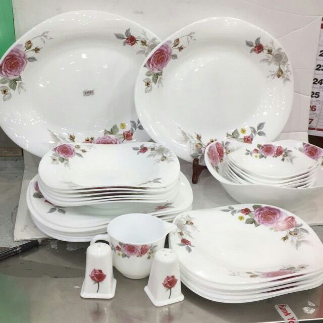 Dessini Opal Dinner Set 30pcs (Ombak Shape), Furniture & Home Living ...