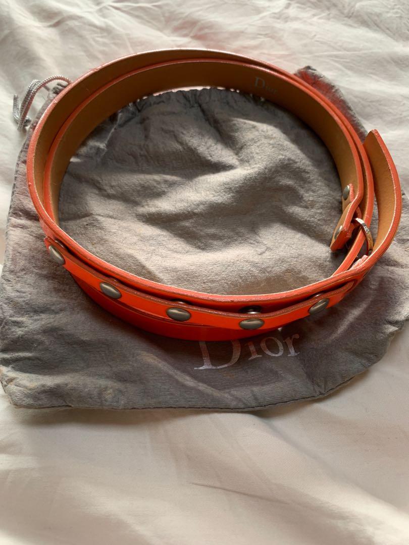 Dior Homme by hedi slimane belt, Luxury, Accessories on Carousell