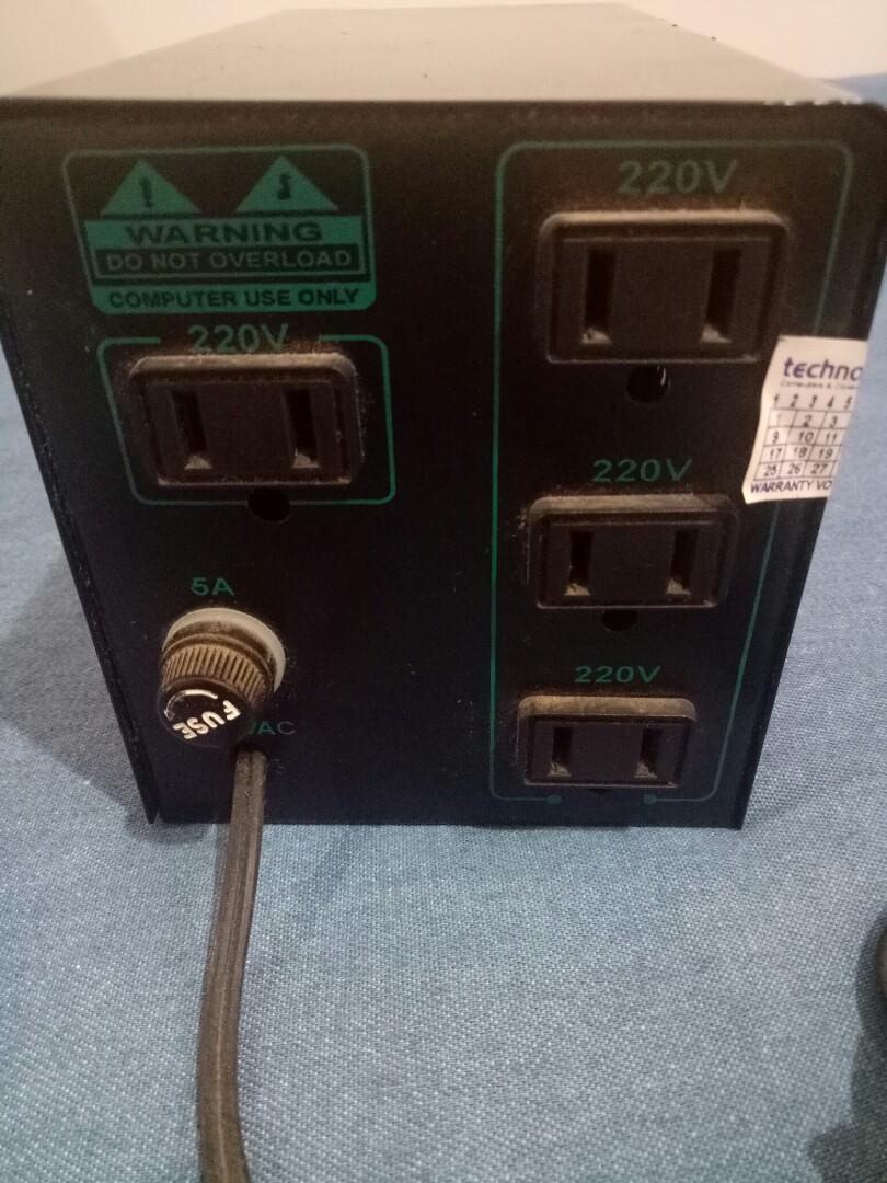 Elite Computer Voltage Regulator, Computers & Tech, Parts & Accessories ...
