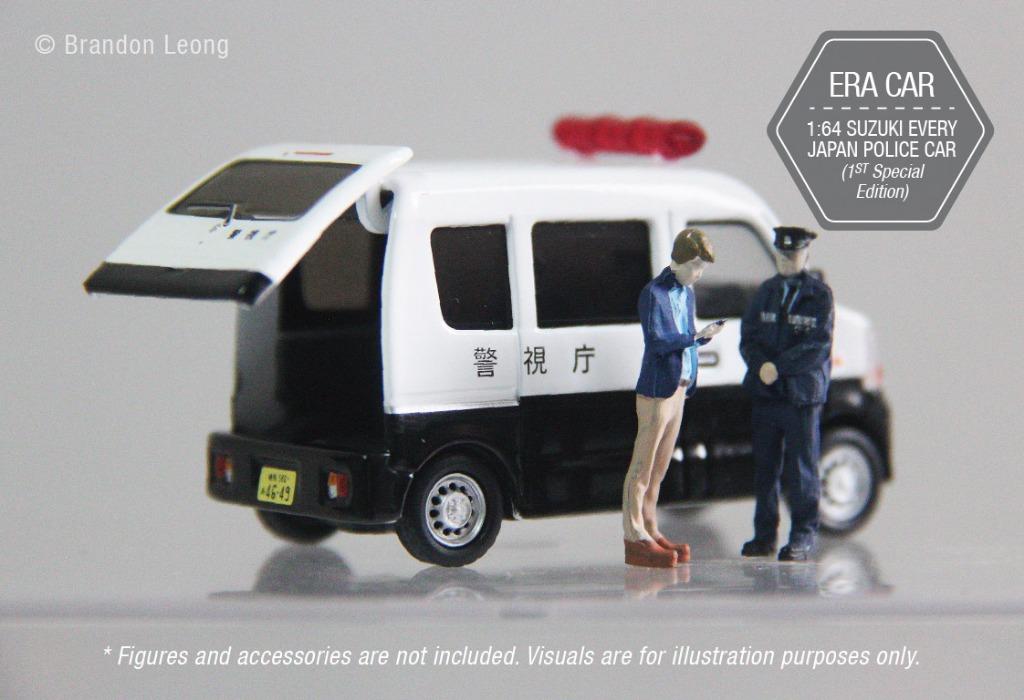 ERA CAR - 1:64 Suzuki Every Japan Police Car (1st Special Edition ...