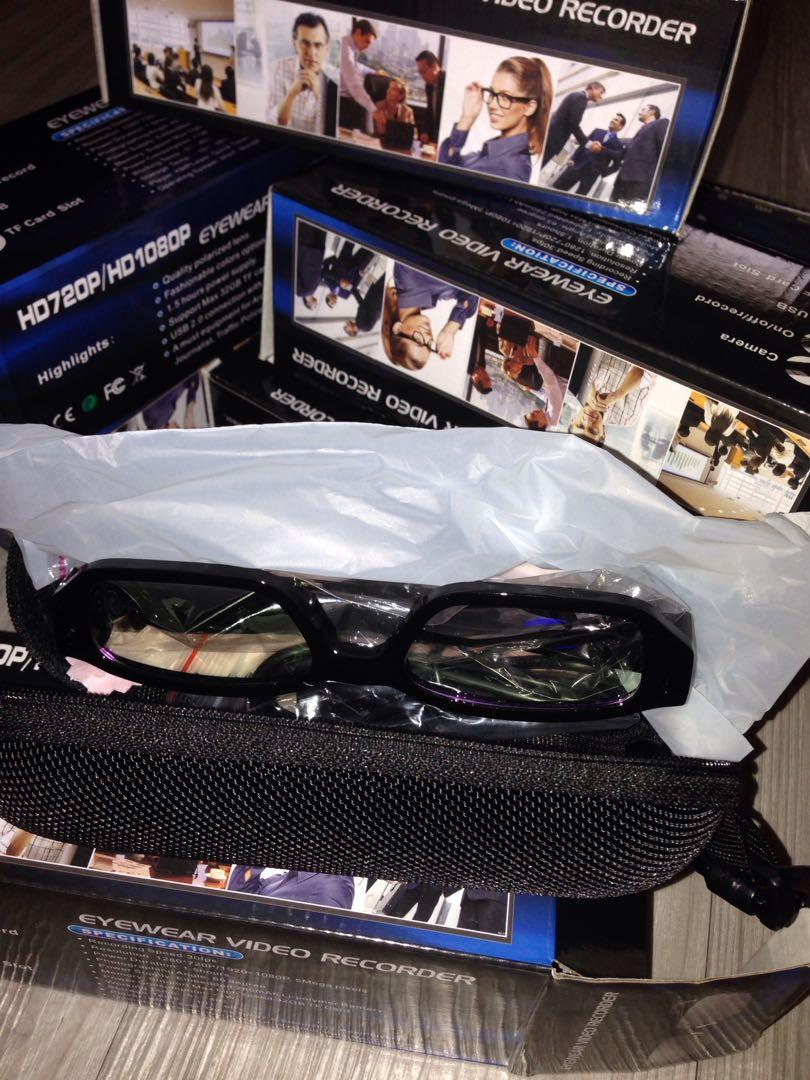 Eyewear Video Recorder Glasses - CNY Sales, Men's Fashion, Watches ...