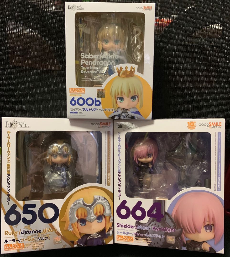 Fate Ruler Jeanne , Saber Shielder Mash - Nendoroid, Hobbies & Toys ...