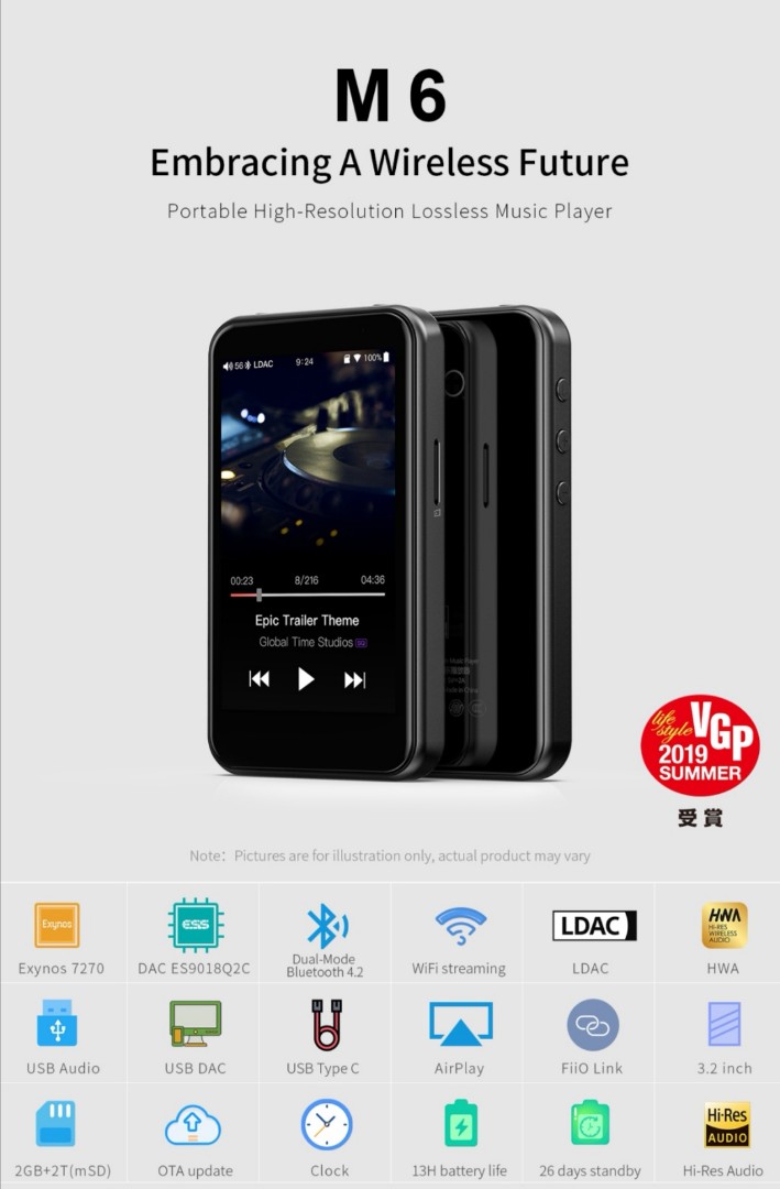 Fiio M6, Audio, Portable Audio Accessories on Carousell