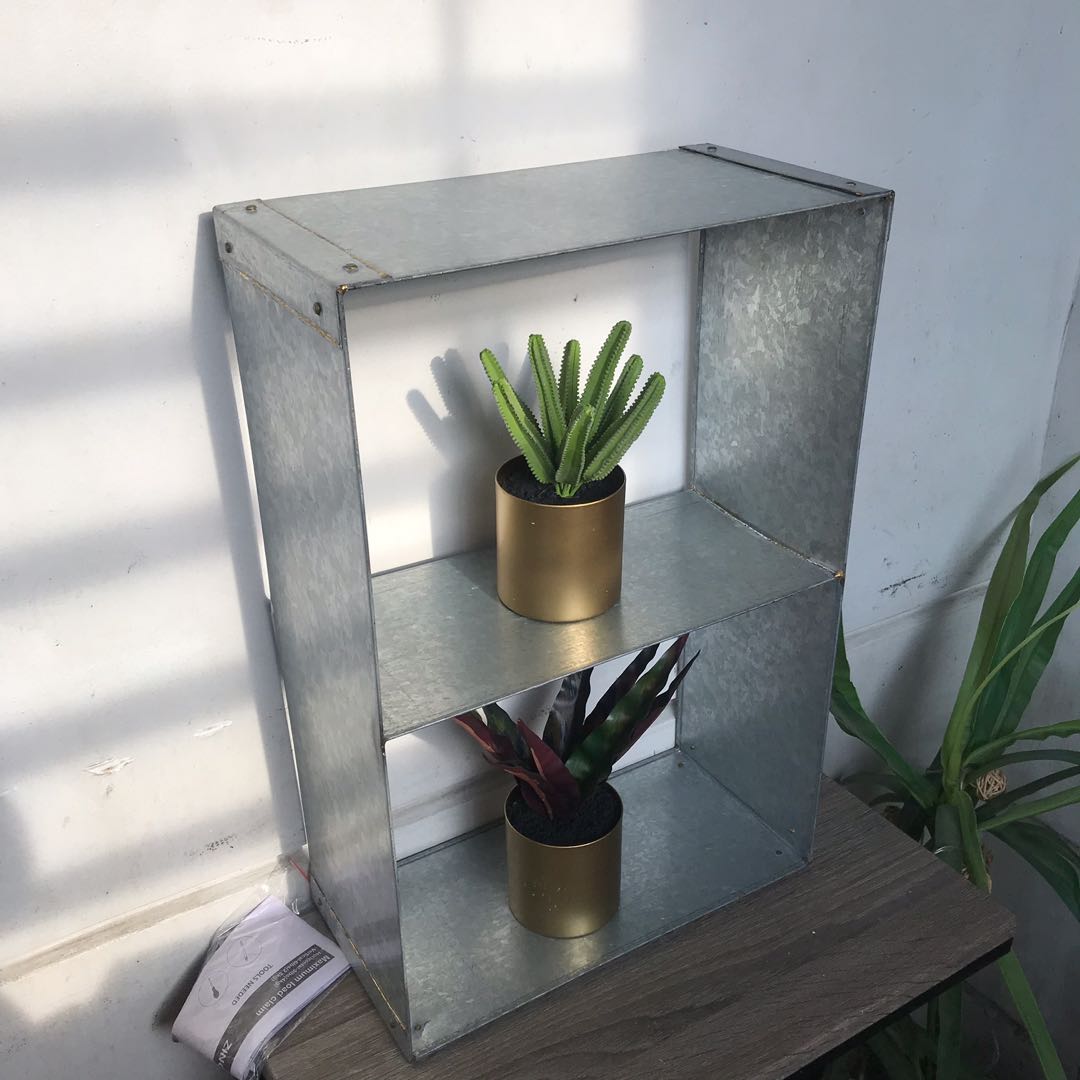 Galvanized Shelf, Furniture & Home Living, Home Improvement ...