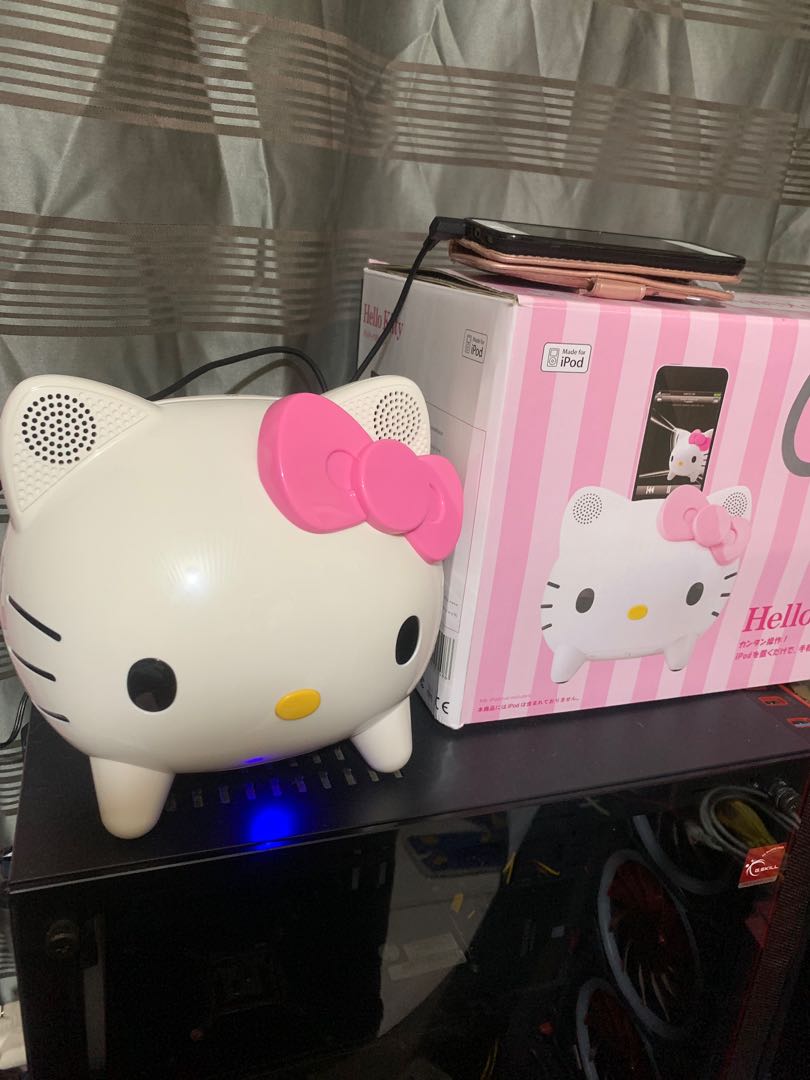 Hello Kitty Ipod/Iphone Dock Speaker, Audio, Portable Audio Accessories ...