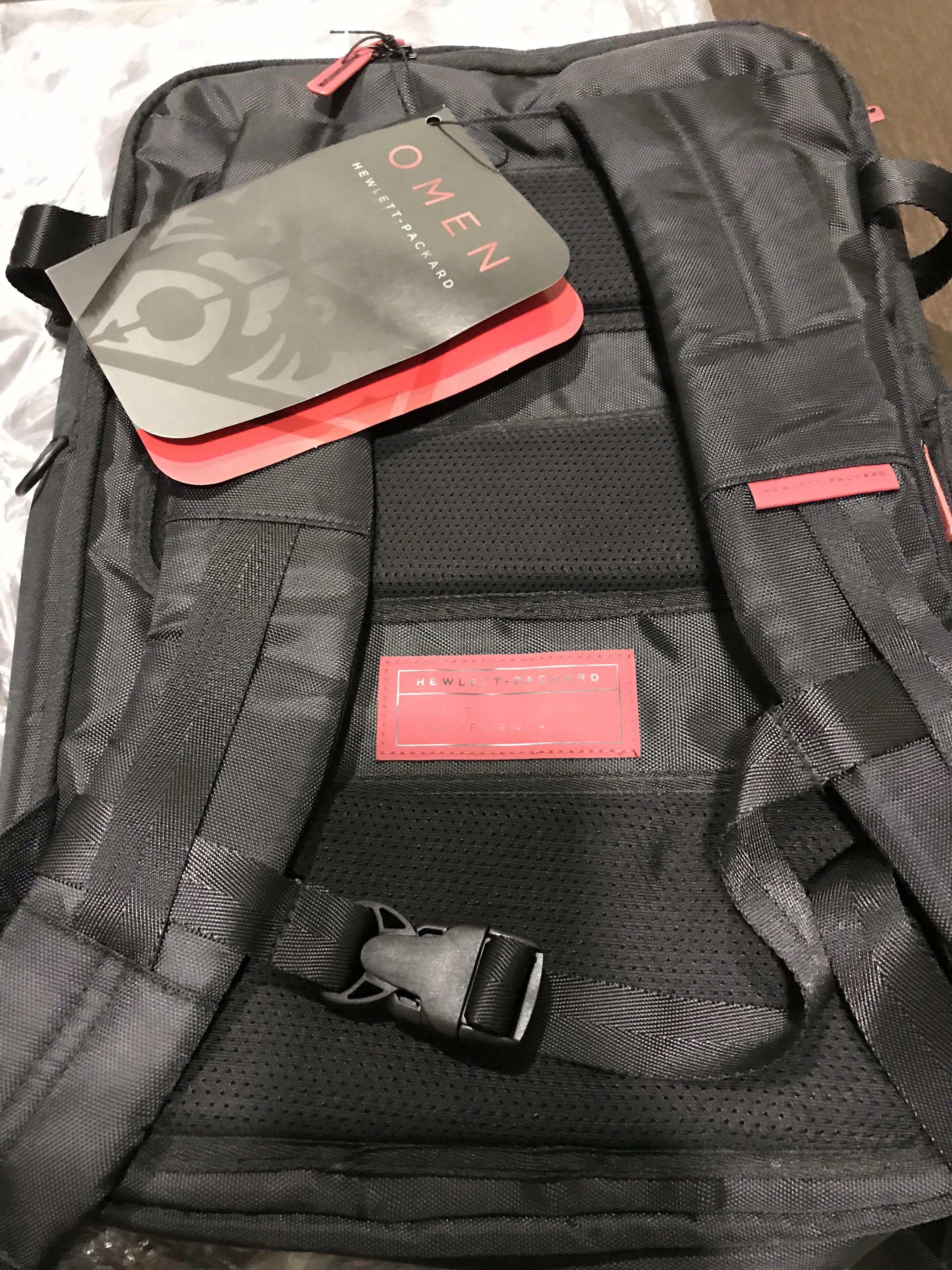 HP 17.3 Omen Backpack, Computers & Tech, Parts & Accessories, Computer ...