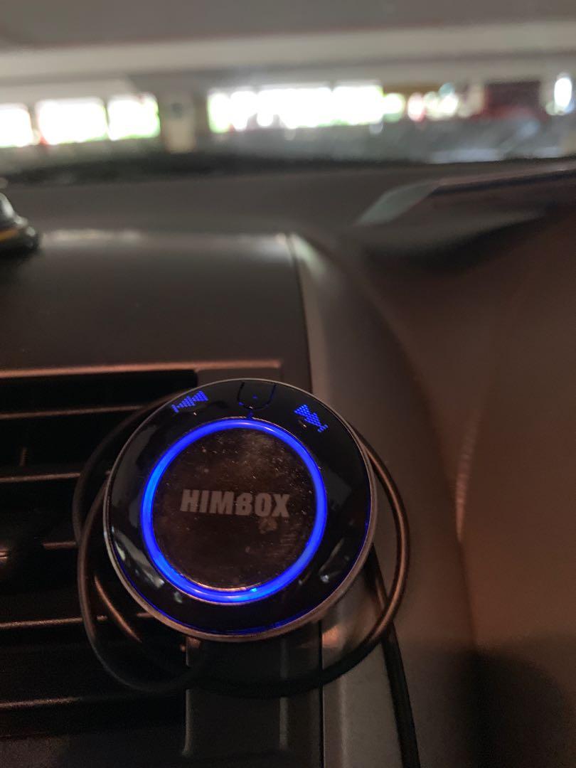 iClever Himbox HB01 Bluetooth Car Receiver, Audio, Portable Audio ...