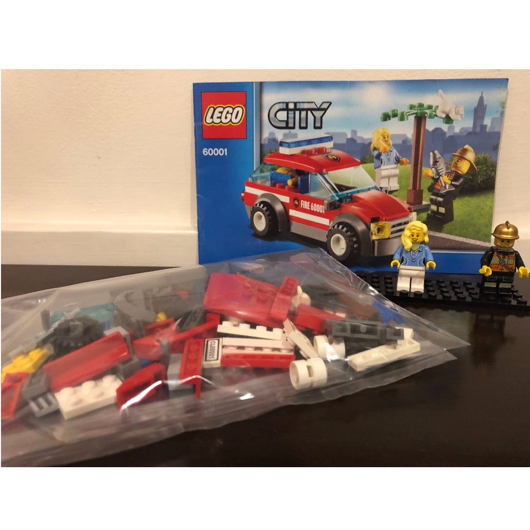 Lego City Fire Chief Car Set 60001, Hobbies & Toys, Toys & Games on ...