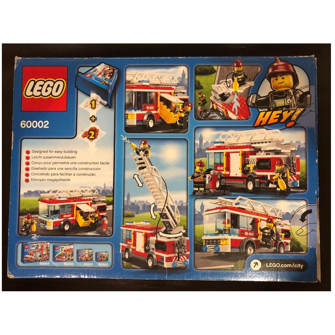Lego City Fire Truck Set 60002, Hobbies & Toys, Toys & Games on Carousell