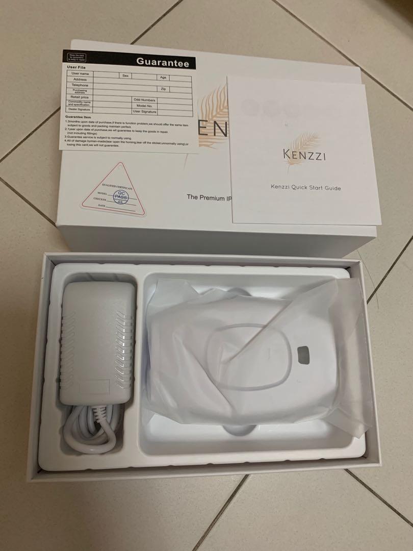 Like New Kenzzi IPL Hair Removal at home DIY Machine 10+ years worth ...