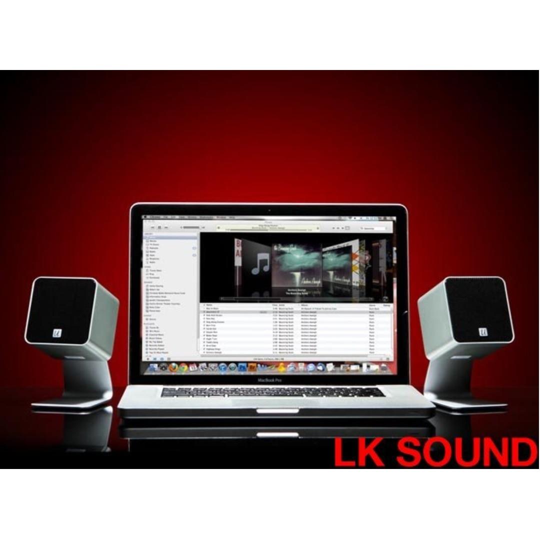 LK SOUND 全新加拿大 Ultralink旗下品牌 UCube 高品質 USB 電腦喇叭 Speaker (無需外置電源 即插即用 ...