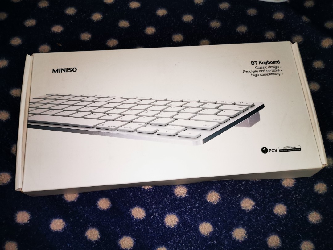 Miniso Bluetooth Keyboard, Computers & Tech, Parts & Accessories ...