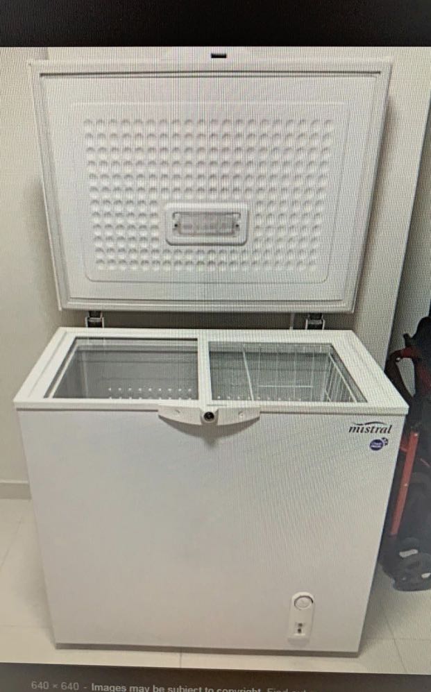 Mistral Chest freezer, TV & Home Appliances, Kitchen Appliances ...