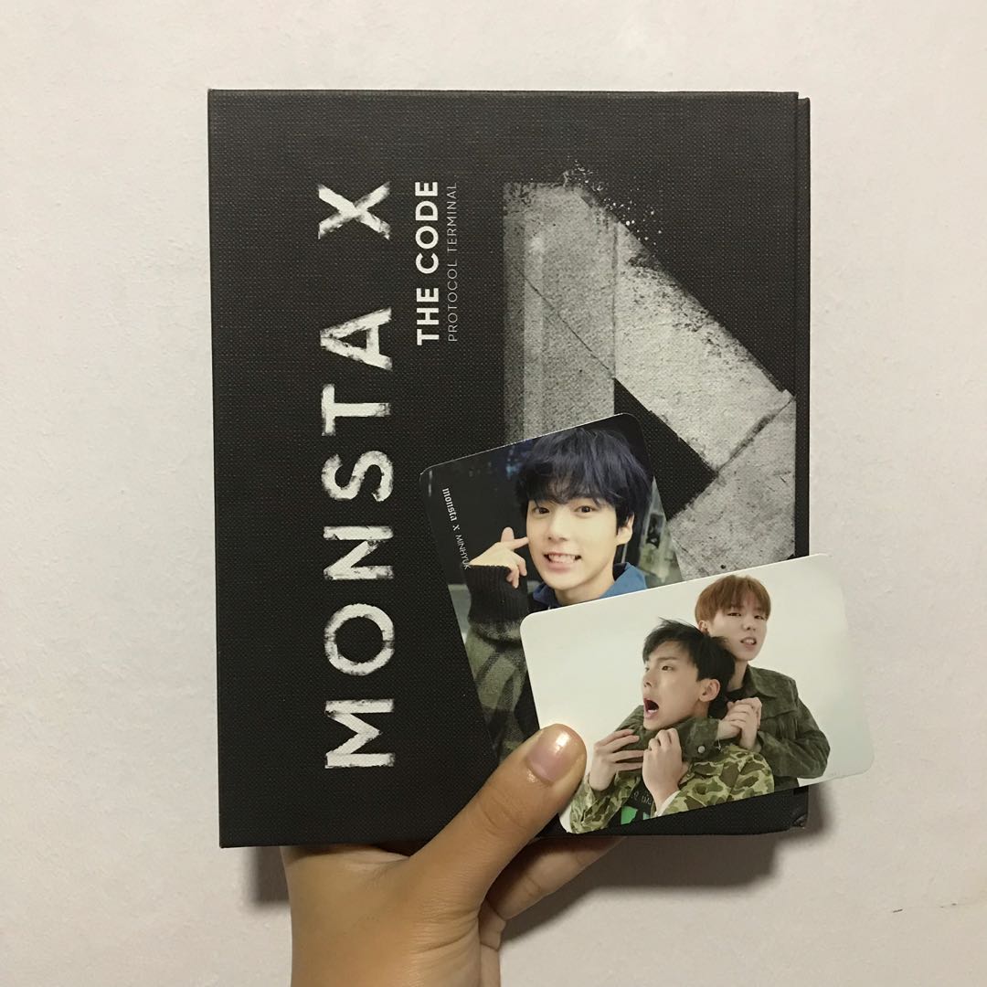 monsta x the code pc and album, Hobbies & Toys, Memorabilia ...
